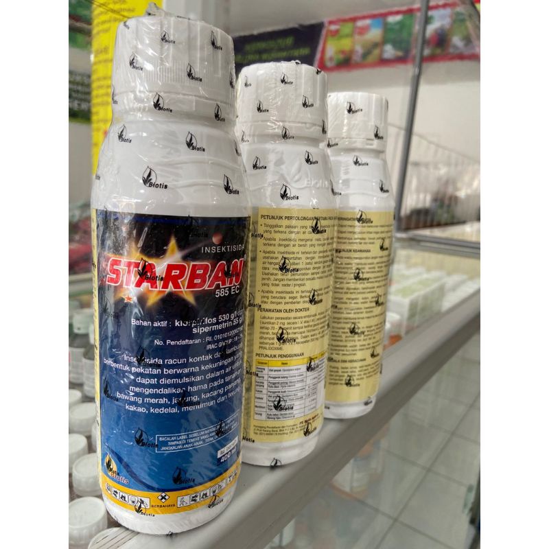 Jual insektisida starban 585 ec kemasan 400ml | Shopee Indonesia