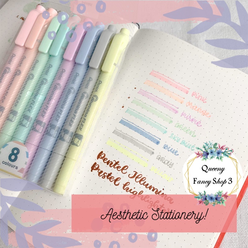 Jual STABILO PASTEL WARNA WARNI | PENTEL ILLUMINA PASTEL HIGHLIGHTER ...