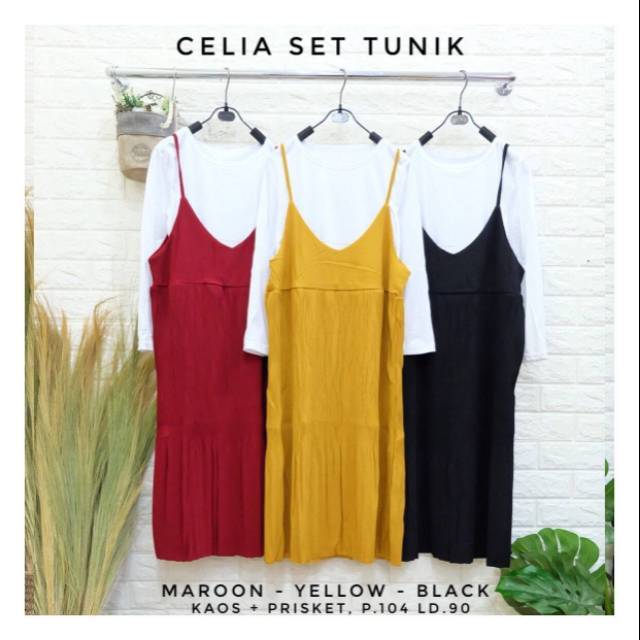 Jual CELIA SET TUNIK | Shopee Indonesia