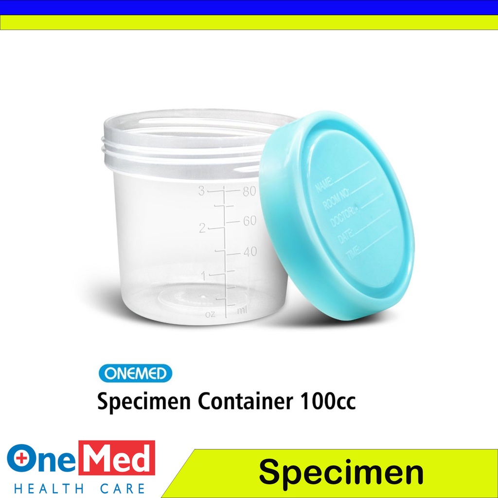 Jual Specimen Container OneMed 100ml | Shopee Indonesia