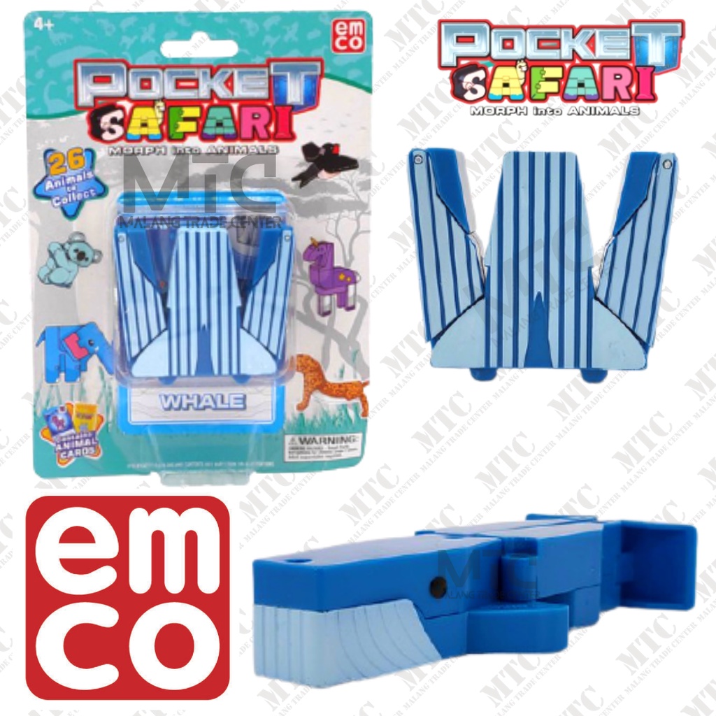 Jual Mainan Edukasi Anak Huruf dan Hewan EMCO Pocket Safari | Shopee ...