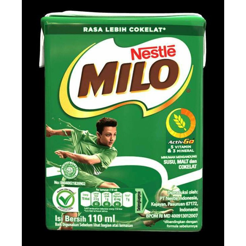 Jual susu milo uht 110ml | Shopee Indonesia