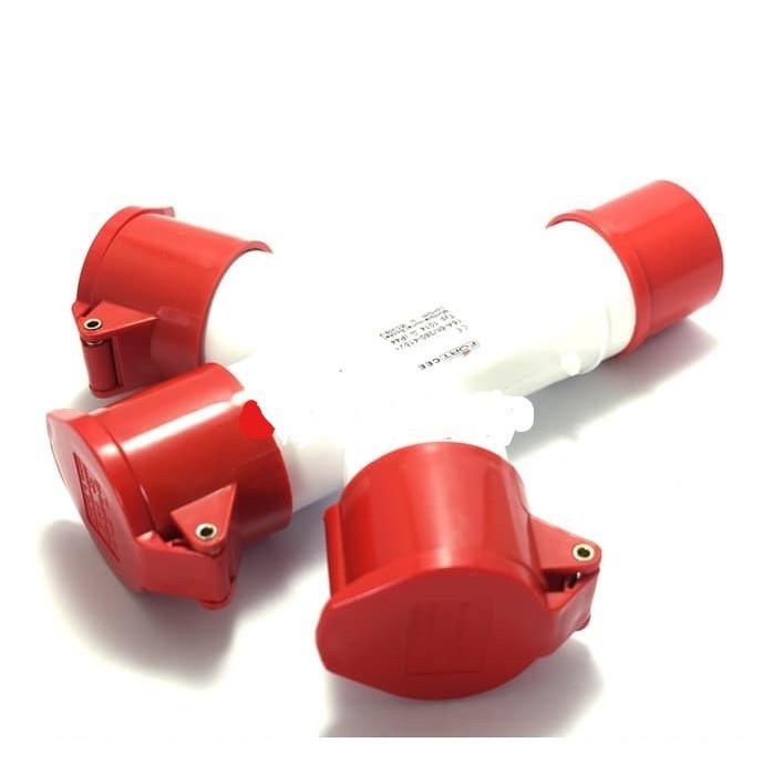 Jual Industrial Plug & Socket (Cabang 3) IP44 CEE-1014 4 Pin 16A Fort ...