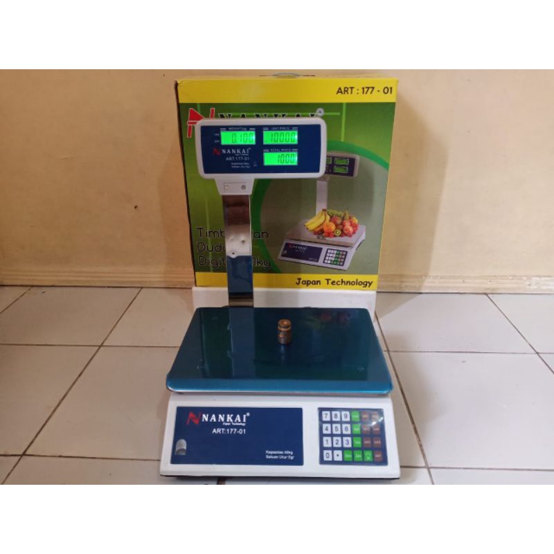 Jual Timbangan Duduk Digital 40KG NANKAI / Timbangan ACS DIGITAL NANKAI ...