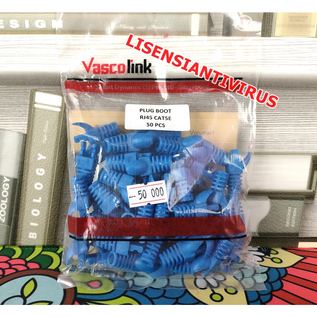 Jual Plug boot / Plug booth / Karet pelindung RJ45 Kabel LAN vascolink ...