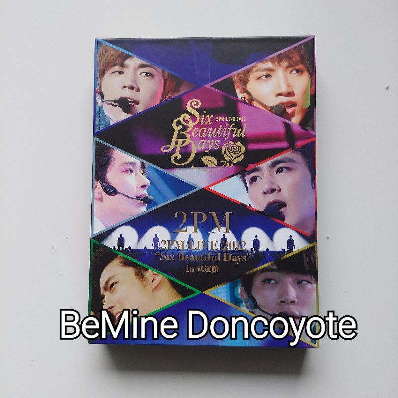 Jual 2PM SIX BEAUTIFUL DAYS DVD JAPAN CONCERT JUN.K NICHKHUN TAECYEON WOOYOUNG JUNHO CHANSUNG ...