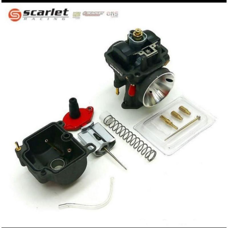 Jual Carburetor Karbu Karburator Racing Scarlet Racing PWK PWK 24 26 28 30 32 ORIGINAL | Shopee ...