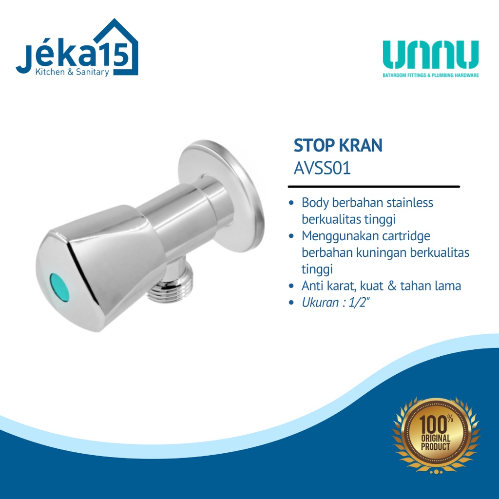 Jual STOP KRAN 1/2 | STOP KRAN AIR | STOP KRAN UNNU AVSS01 | Shopee ...