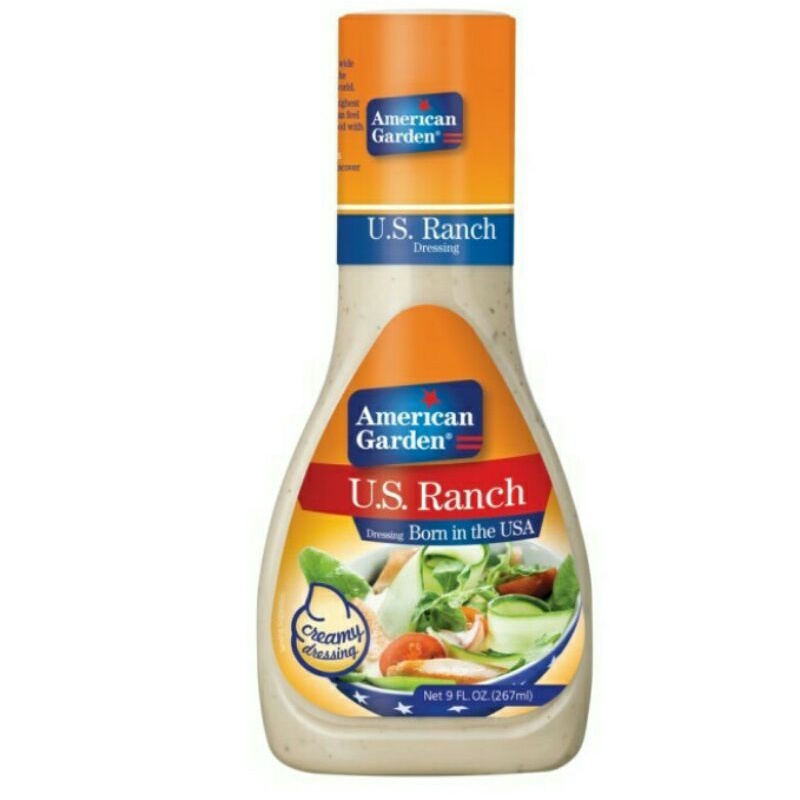 Jual Saus Salad American Garden U.S Ranch Dressing 267ml | Shopee Indonesia