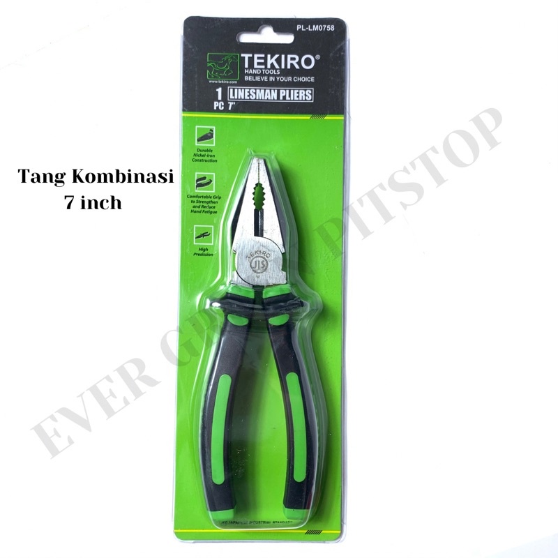 Jual Tang Kombinasi 7 inchi Tekiro Tang Jepit Tang Buaya Vise Grip ...