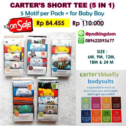 Jual [PROMO LEBARAN FLASH SALE] Kaos Lengan Pendek Bayi / Baby BOY ...