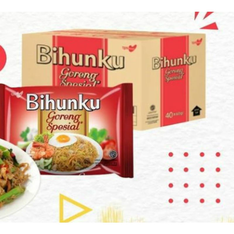 Jual Bihunku Goreng Spesial [60g/40Pcs/Dus] Bihun Bakso Enak | Shopee ...