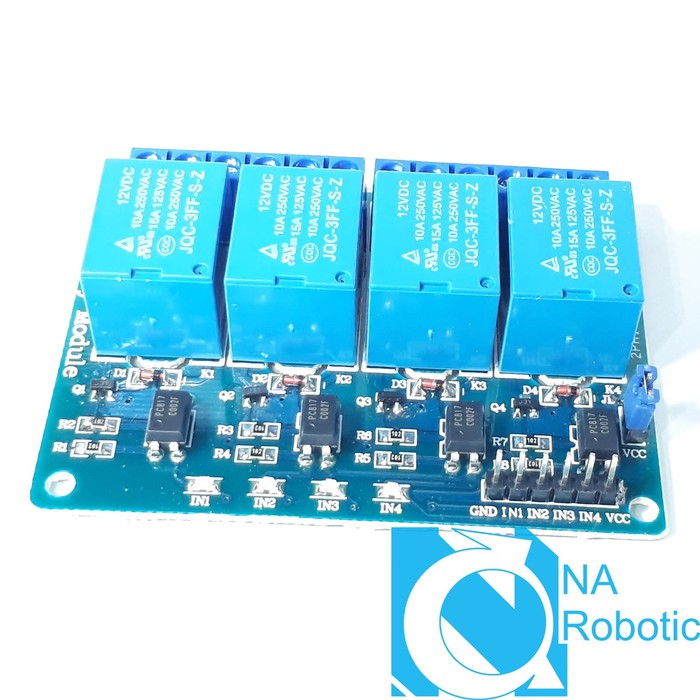 Jual 4 Channel Relay Module 12V Triger | Shopee Indonesia