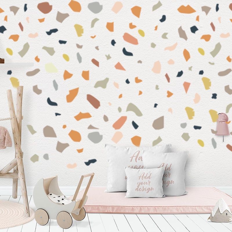 Jual Wall Sticker Dinding Kamar Aesthetic Decals Nordic Terazzo ...
