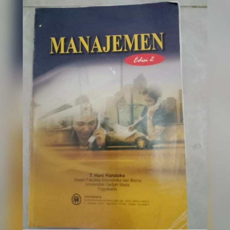 Jual Buku Mata Kuliah Manajemen - T. Hani Handoko (Edisi 2) | Shopee ...