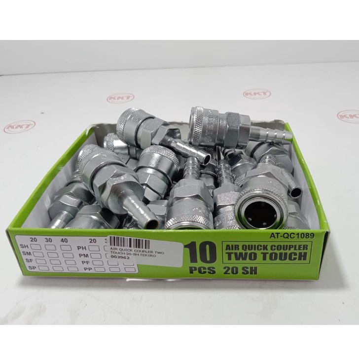 Jual AIR QUICK COUPLER TWO TOUCH TEKIRO 20 SH DAN 30 SH / COUPLER ANGIN ...
