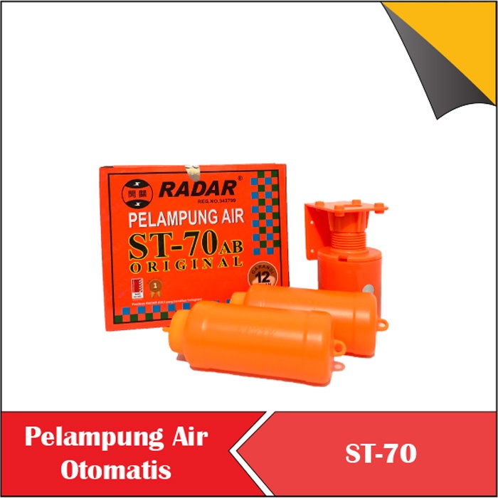 Jual Radar Pelampung Otomatis Tangki Air Toren ST 70 Original Orange ...