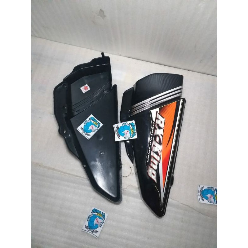 Jual cover side tutup box aki accu box oli samping rx king 2003 orange ...