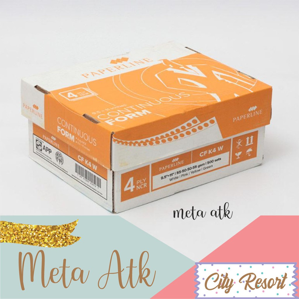 Jual Kertas Continuous Form 4 Ply K4 | Shopee Indonesia