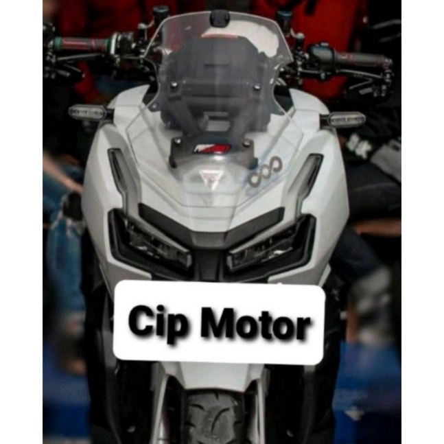 Jual VISOR WINDSHIELD HONDA ADV 160 ADV 150 MODEL ORIGINAL WARNA HITAM ...