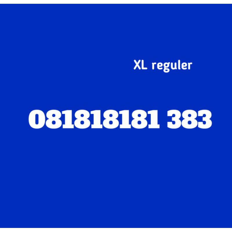 Jual Kartu XL Cantik 4 varian angka Hoki | Shopee Indonesia