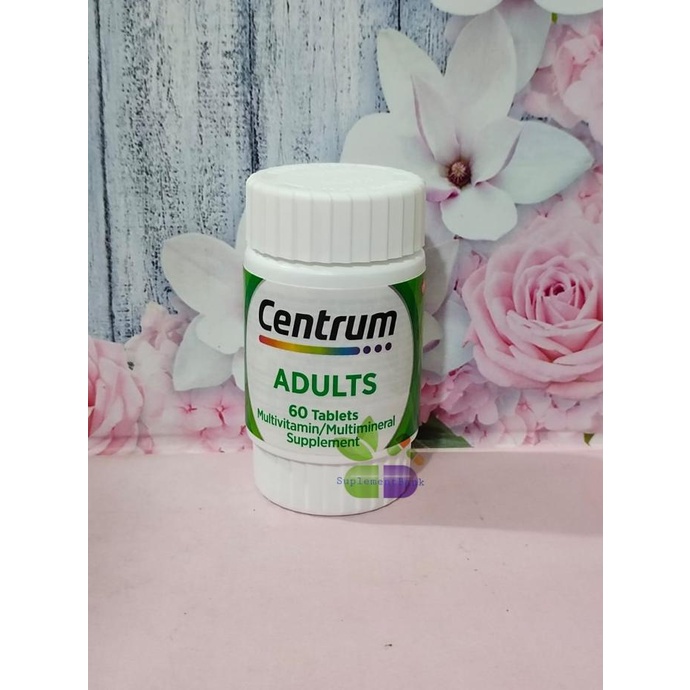 Jual Centrum Multivitamin / Multimineral Adults 60 Tablets | Shopee Indonesia