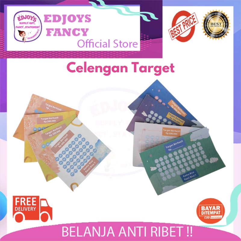 Jual Kartu target tabungan challenge | Shopee Indonesia