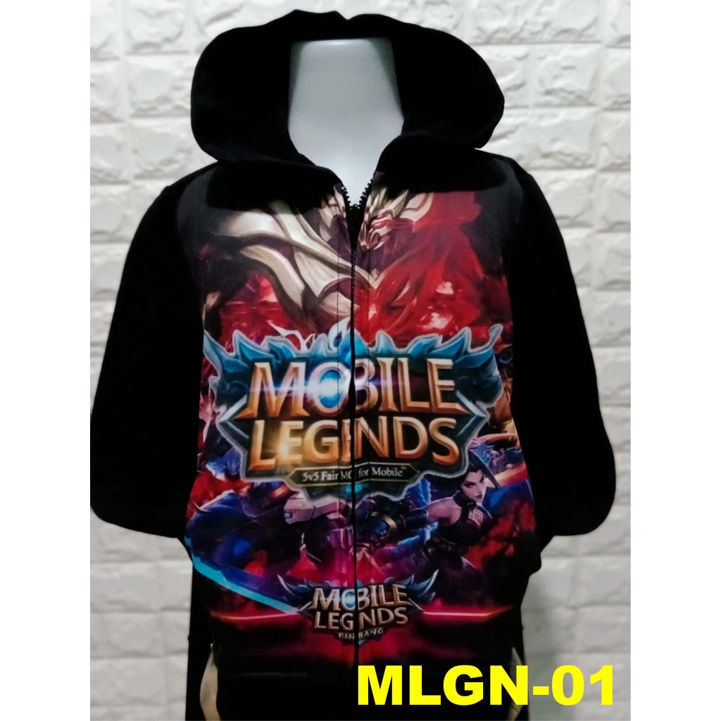 Jual Jaket Anak MOBILE LEGEND Printing Usia 2-7 Tahun | Shopee Indonesia