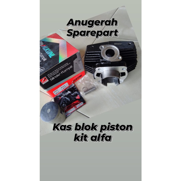 Jual Yamaha ALFA ALPA Sigma Kas Blok Piston Seher LENGKAP | Shopee Indonesia