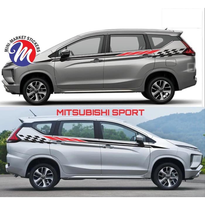 Jual sticker stiker xpander mitsubishi sports minimalis | Shopee Indonesia