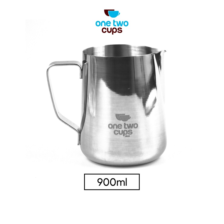 Jual One Two Cups Gelas Milk Jug Kopi Espresso Latte Art 900ml | Shopee ...