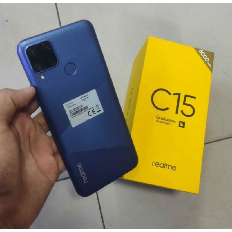Jual REALME C15 4/64 SECOND | Shopee Indonesia