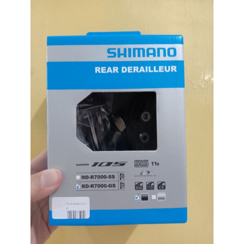 Jual RD SHIMANO 105 R7000 SS 11 Speed Short CAGE ROAD BIKE | Shopee ...