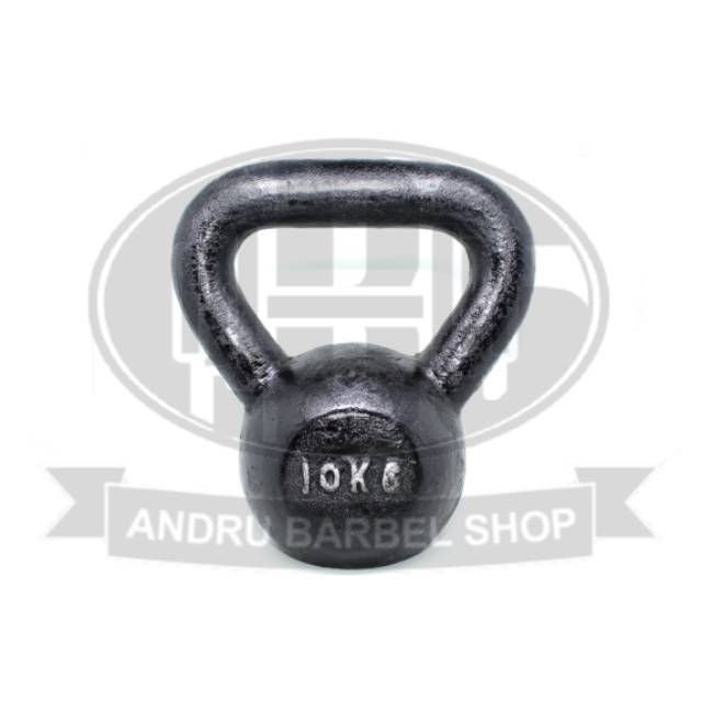 Jual Kettlebel Cast Iron 10kg Kettlebel Besi 10kg Anti Pecah | Shopee ...