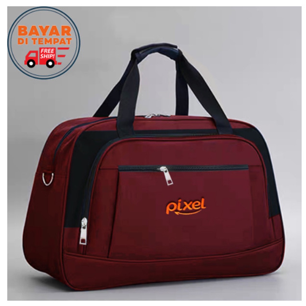 Jual 12.12 SHOPEE GRATIS Birthday Sale!! Travelbag Pixel P90 Tas Pakain ...