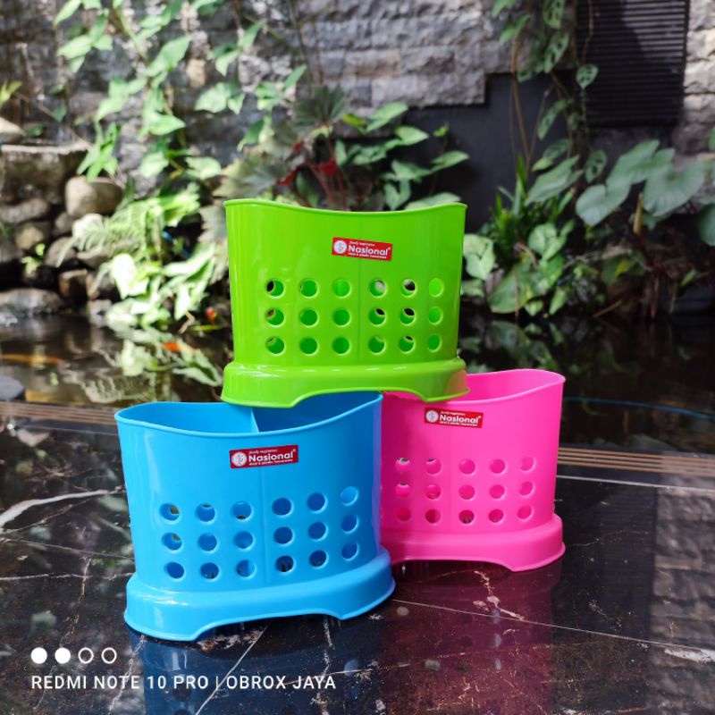Jual Tempat Sendok Nasional/Tempat Sendok Plastik/Tempat Sendok Sekat 2 ...