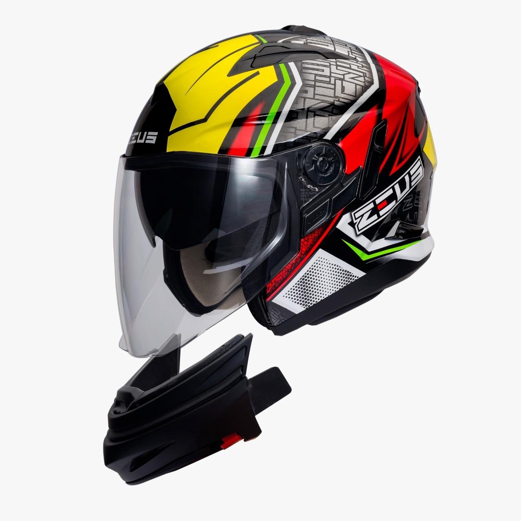 Jual Helm Zeus 613C AJ11 Helm Modular ZS613C ZS-613c | Shopee Indonesia