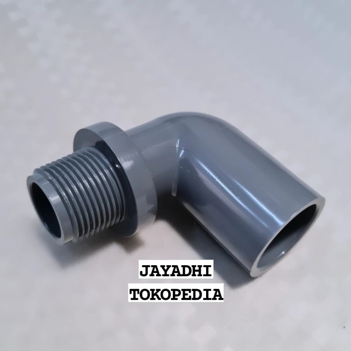 Jual PVC Elbow Knee Drat Luar AW 1/2 inch - Male Elbow SCG | Shopee ...