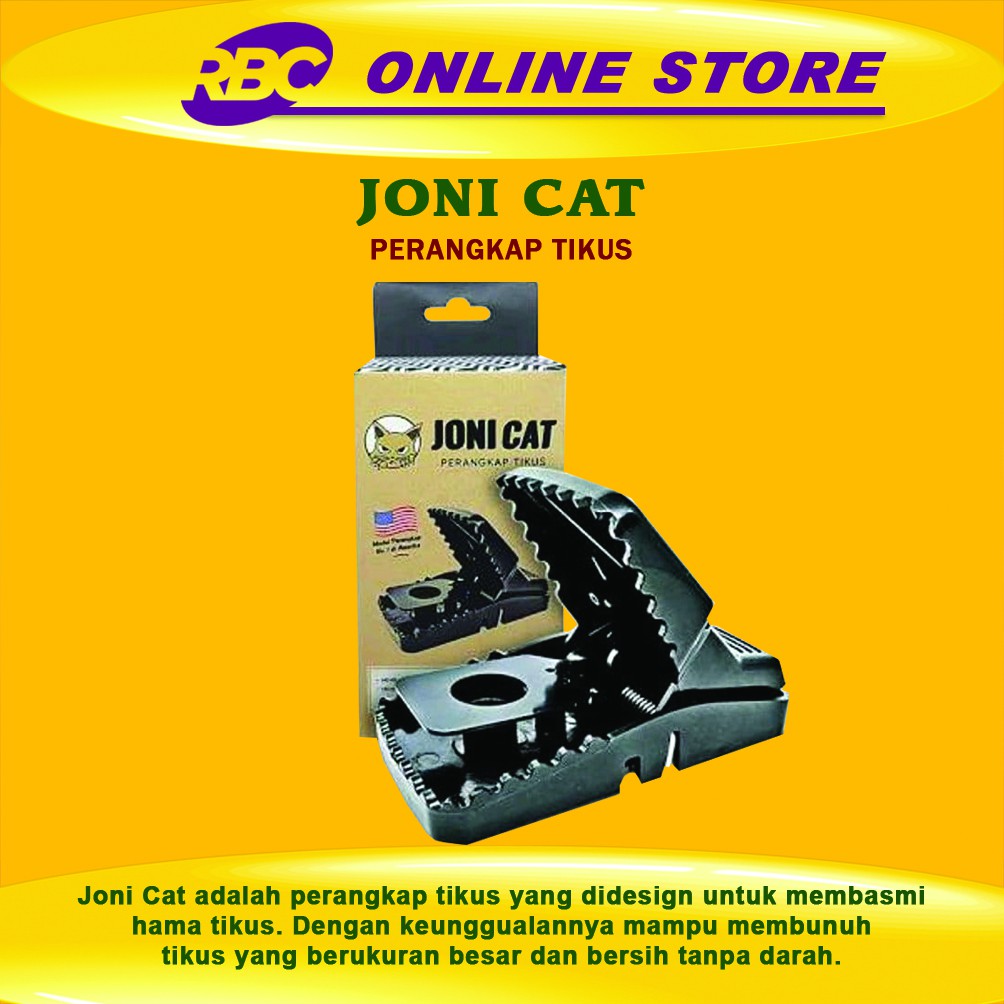 Jual JONI CAT Perangkap Tikus Terbaik Untuk Mengendalikan Hama Tikus ...