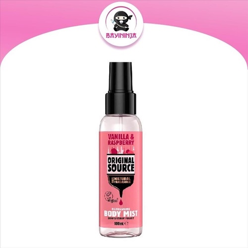 Jual ORIGINAL SOURCE Body Mist Vanilla Raspberry 100 ml | Shopee Indonesia