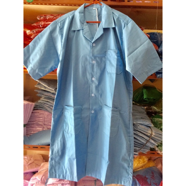 Jual Baju Laboratorium Warna / Baju Lab /Jas Lab / Baju Praktek Lengan ...