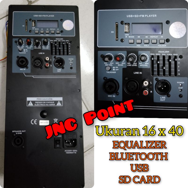 Jual Mesin Kit Power Kit Aktif 500 WATT USB Bluetooth ECHO Equalizer ...