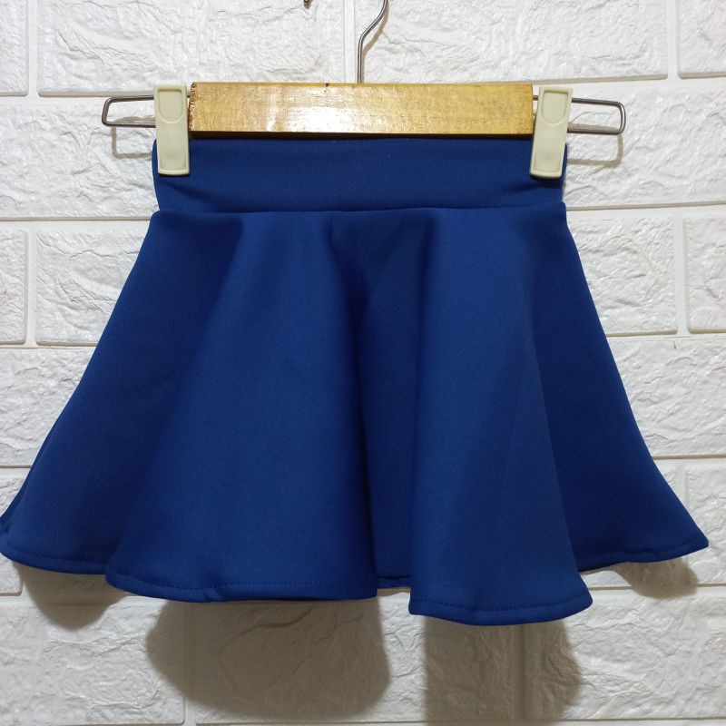 Jual Rok Mini Flare Anak 1,5 - 4 Thn Scuba Premium || Rok Tari Dance ...