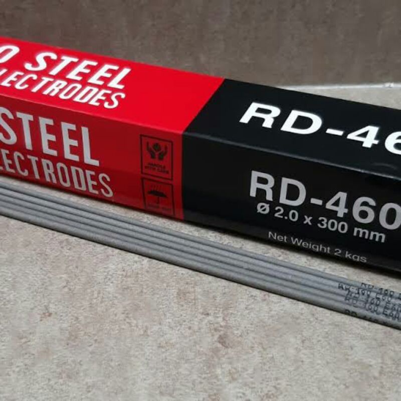 Jual kawat las listrik RD-460 2.0x300mm nikko steel per 0.5kg | Shopee Indonesia