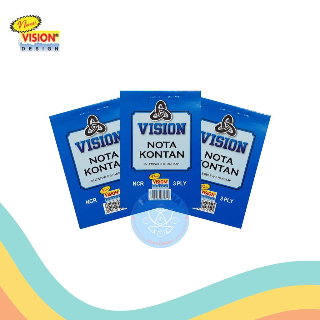 Jual BUKU NOTA NCR 3 PLY KECIL NEW VISION / GELATIK KEMBAR/GK (1 PCS ...