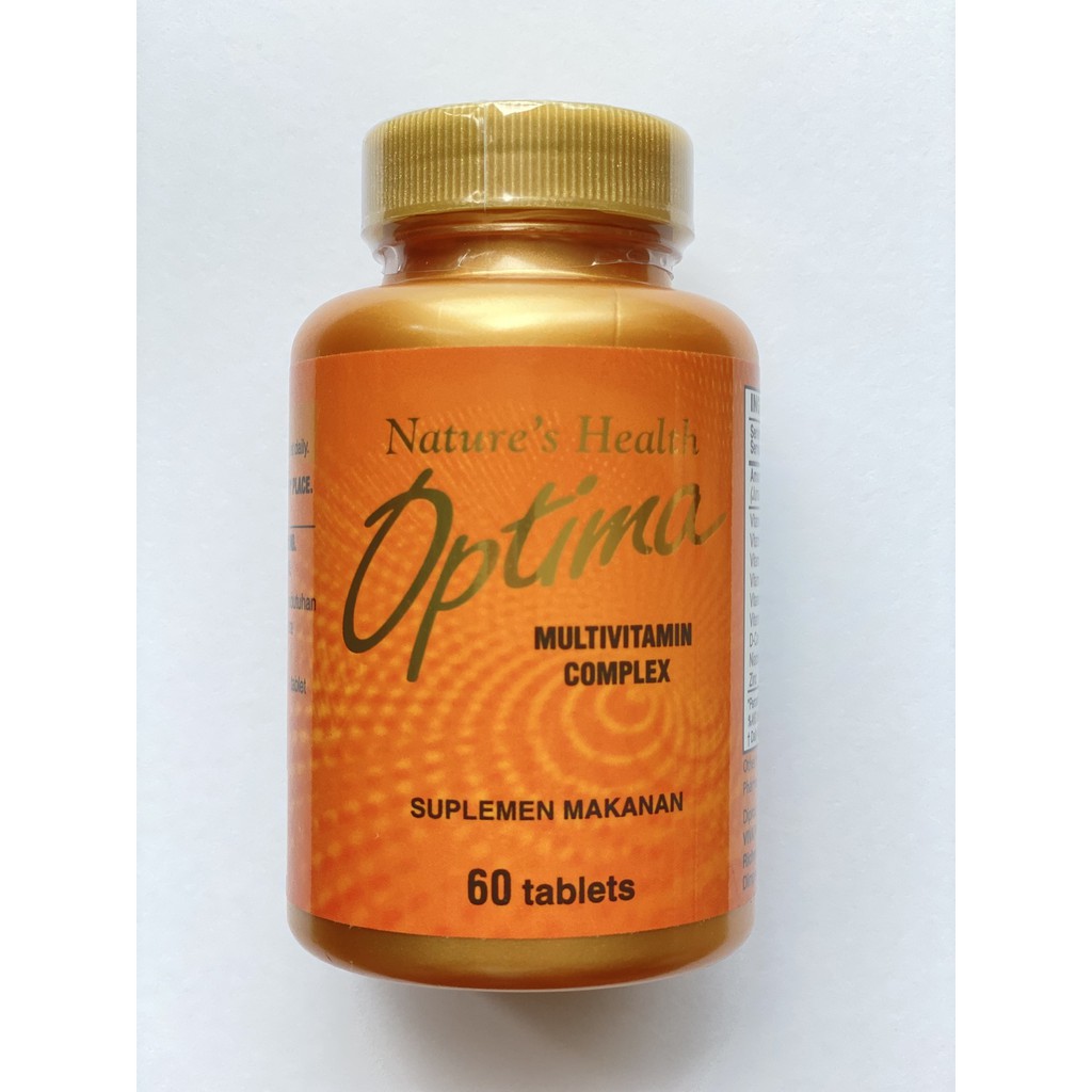 Jual Nature's Health Optima Multivitamin Complex 60 Tablets Vitamin ...