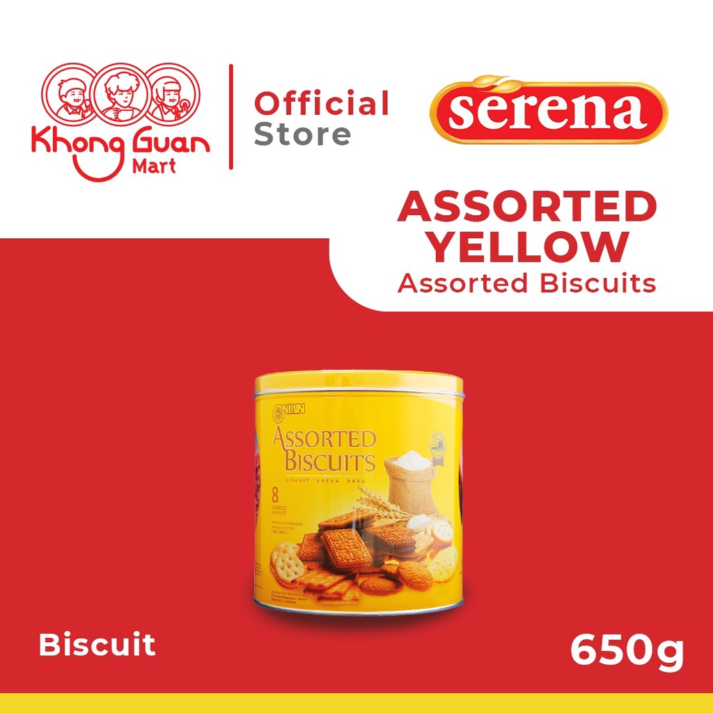 Jual NISSIN Assorted Yellow Bulat Tin 650 Gram | Shopee Indonesia