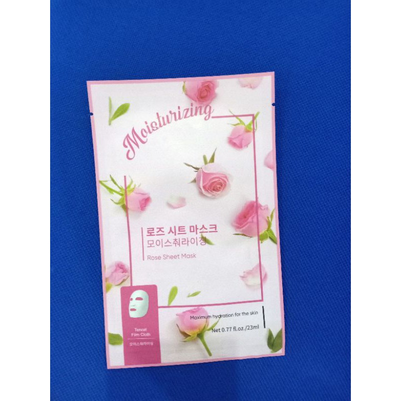 Jual Miniso Sheet Mask Rose | Shopee Indonesia