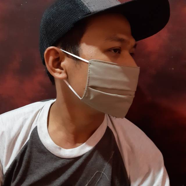Jual Masker kain 2 ply (nonmedis) | Shopee Indonesia