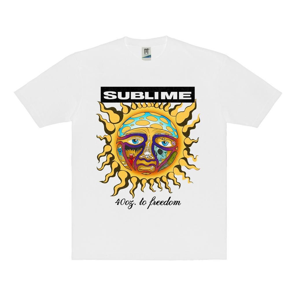 Jual KAOS BAND SUBLIME 40oz TO FREEDOM VINTAGE | T-SHIRT BAND SUBLIME ...